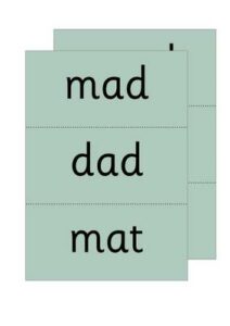 RWI PHONICS GREEN WORD CARDS - Merlin Library - Online Bookshop