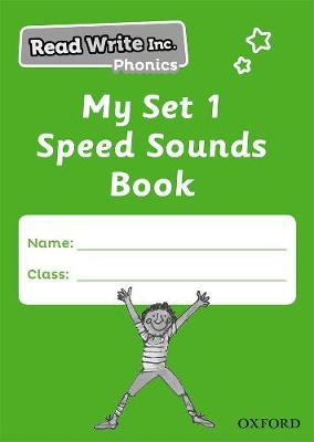 RWI PHONICS MY SET 1 SPEED SOUNDS BOOK - Merlin Library - Online Bookshop
