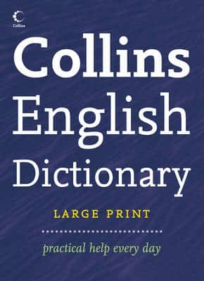 Collins Large Print Dictionary - Merlin Library - Online Bookshop