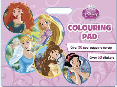Disney Princess Colouring Pad - Merlin Library - Online Bookshop