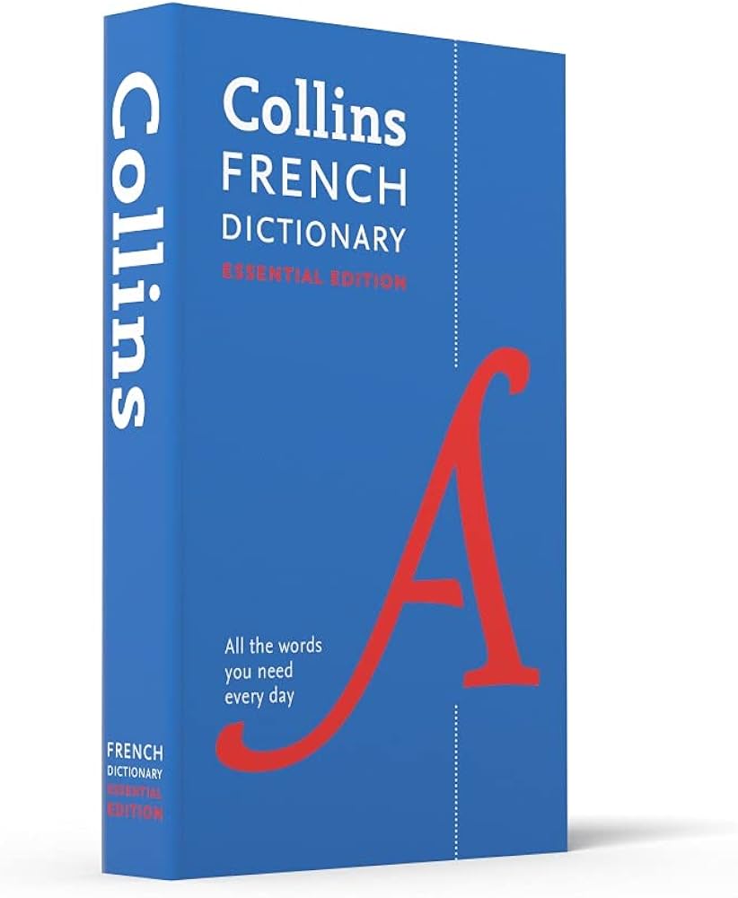 COLLINS FRENCH ESSENTIAL DICTIONARY - Merlin Library - Online Bookshop