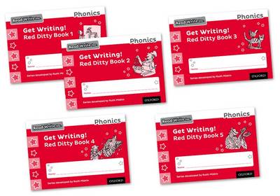 RWI PHONICS GET WRITING RED DITTY 1-5 - Merlin Library - Online Bookshop
