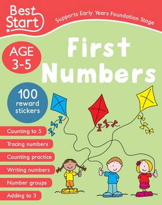 Best Start Pre-School Workbook Ages 3-5: First Numbers (Supports Early ...