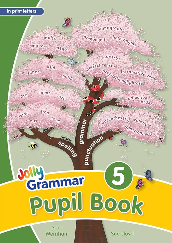 JOLLY GRAMMAR PUPIL BOOK 5 PRINT LETTERS - Merlin Library - Online Bookshop